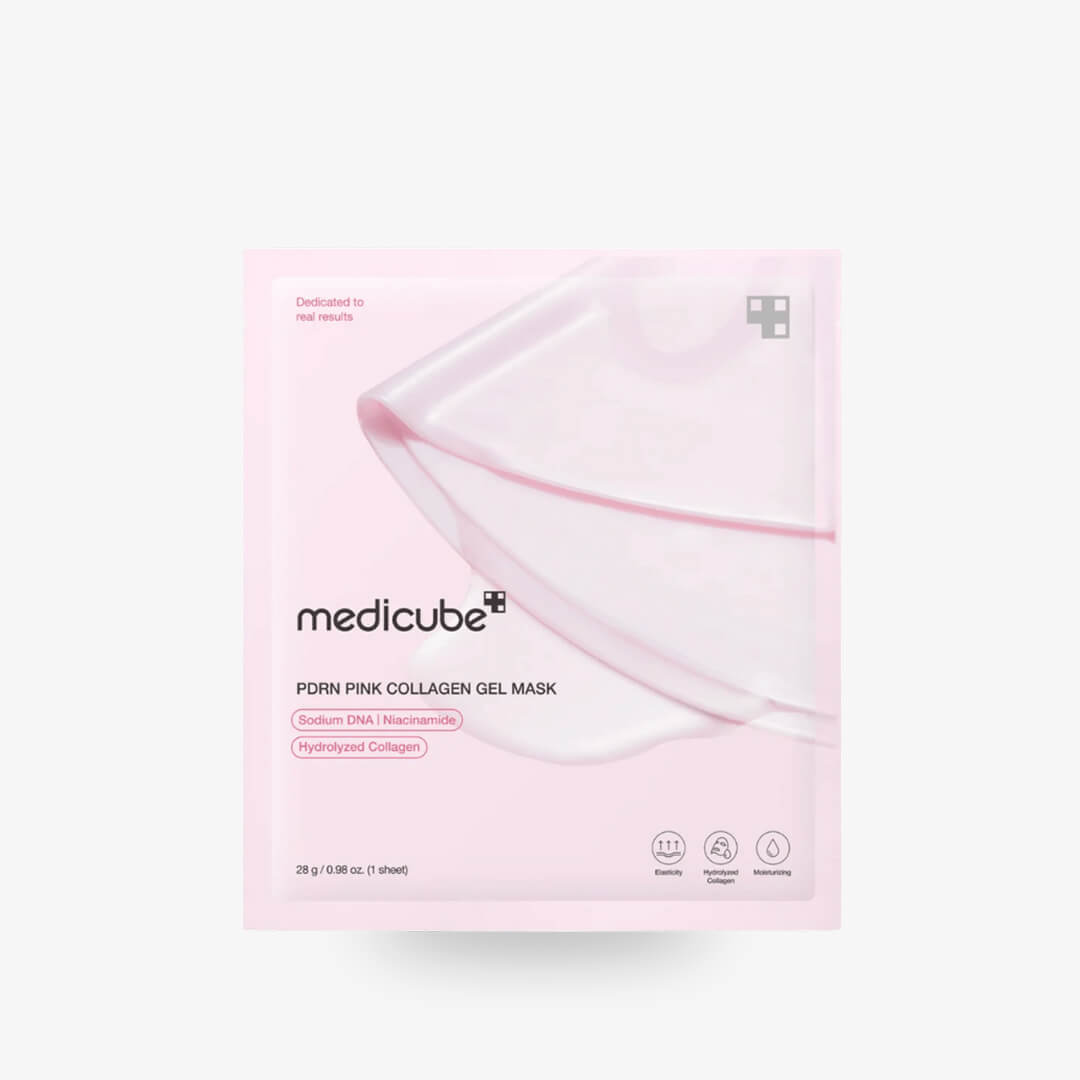Medicube PDRN Pink Collagen Gel Mask (1PC/4PCS) | Salmon DNA Hydrogel ...